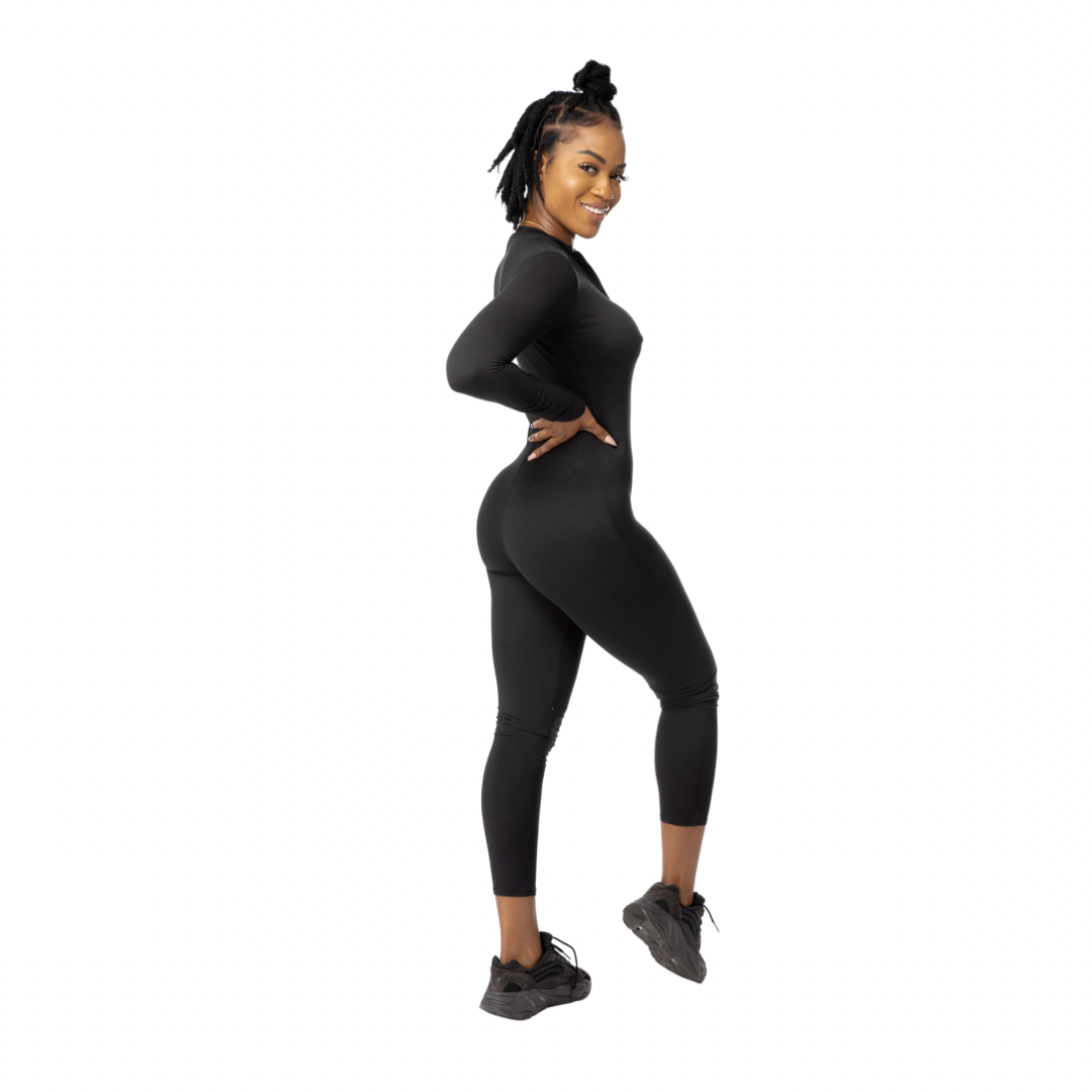 SOLIDS Zip-Up Bodysuit – ModChi